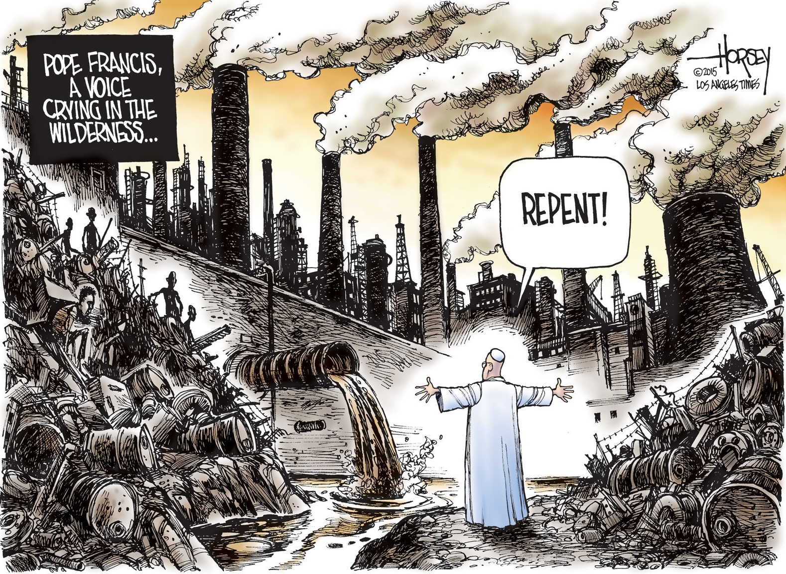 David Horsey Environment and Climate Cartoons - the Sequel - Climate ...