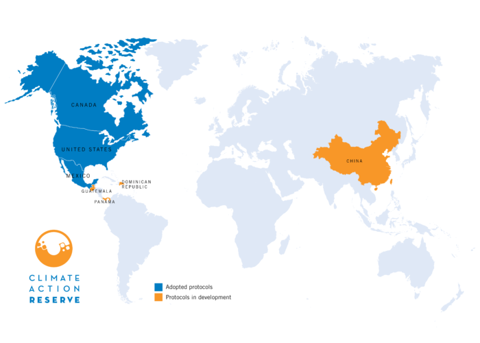 Map of Projects - Climate Action Reserve : Climate Action Reserve