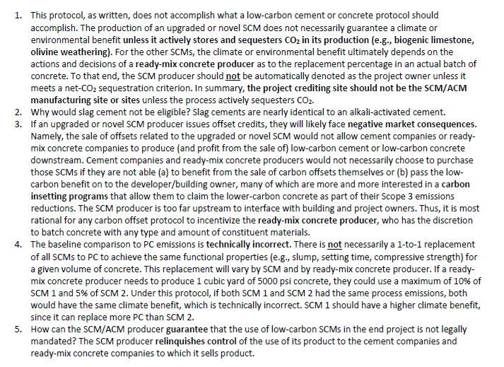U.S. Low-Carbon Cement Protocol Development - Climate Action Reserve ...
